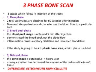 Bone scan in Orthopaedics | PPTX