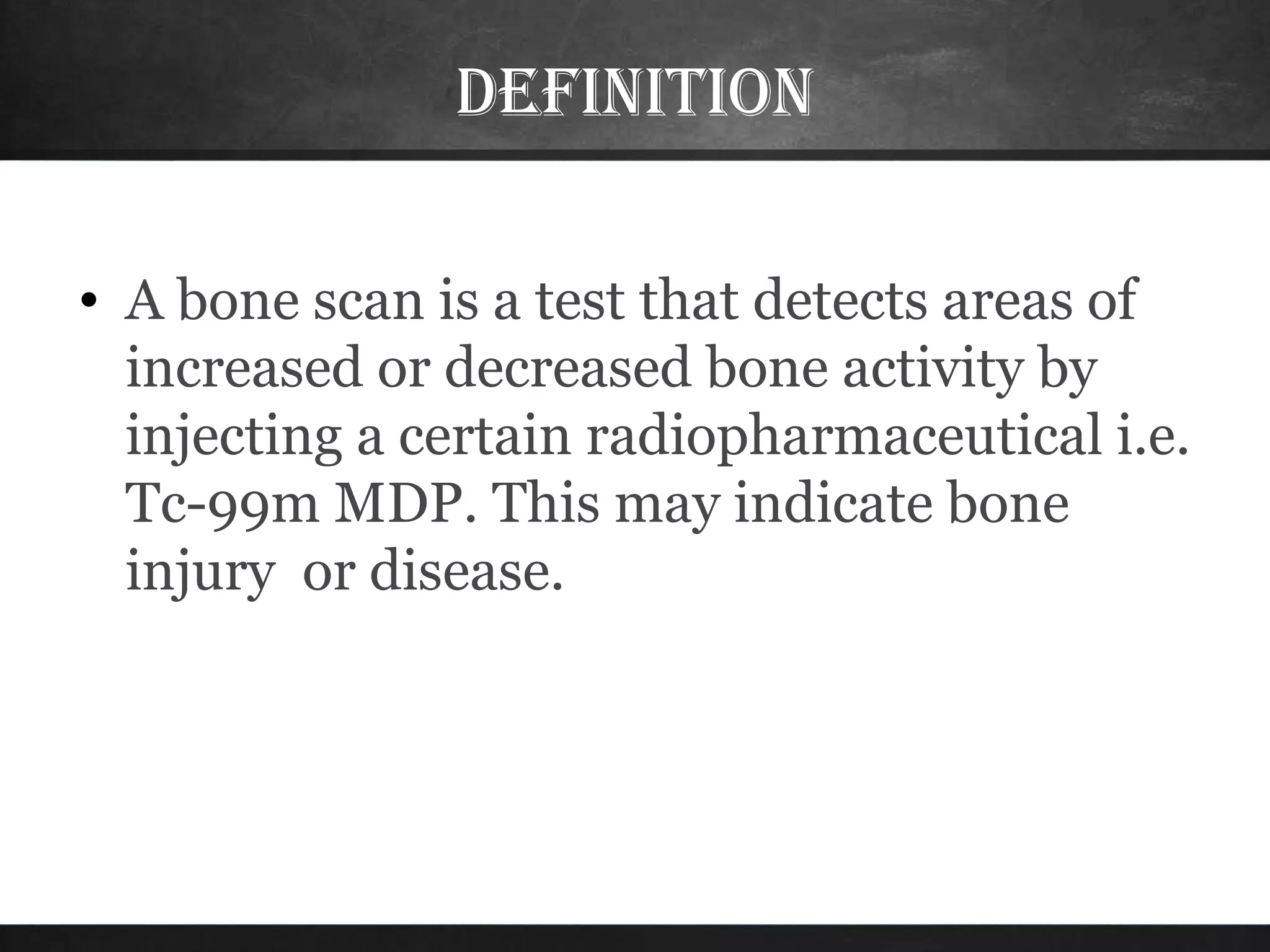 Bone scan | PPT