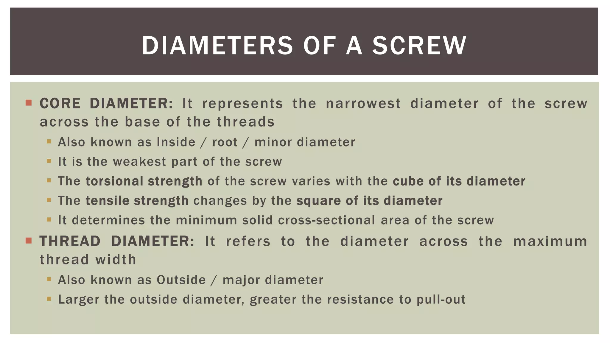 Bone screws - Principles and biomechanics - Dr. Sachin M | PPTX