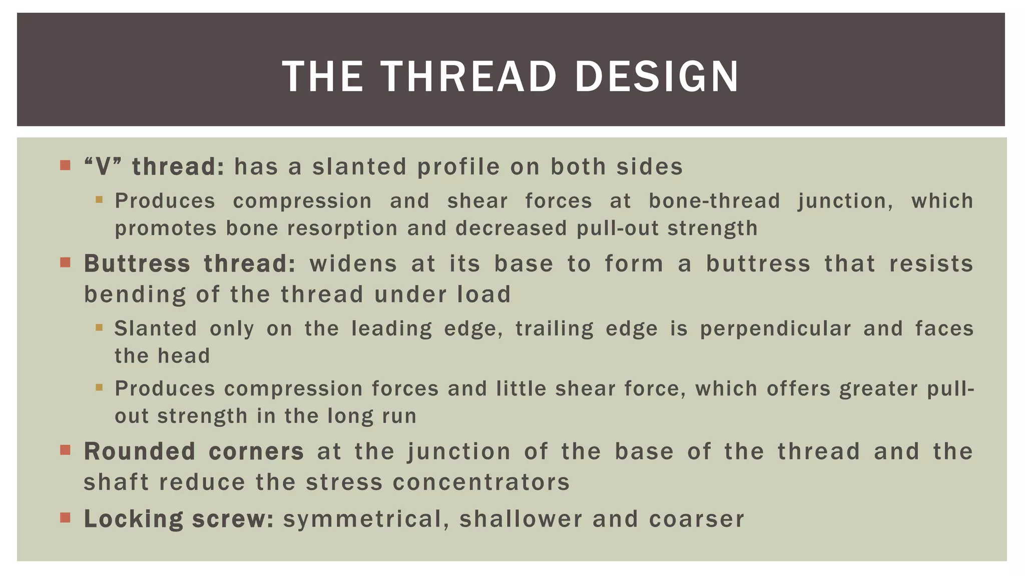 Bone screws - Principles and biomechanics - Dr. Sachin M | PPTX