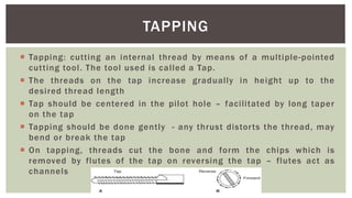 Bone screws - Principles and biomechanics - Dr. Sachin M | PPTX