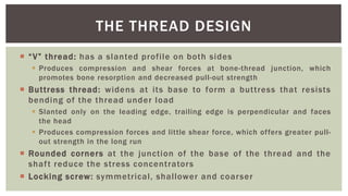 Bone screws - Principles and biomechanics - Dr. Sachin M | PPTX