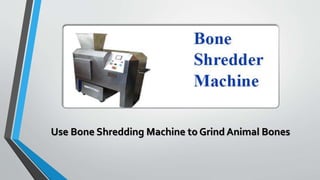 Bone Shredder | PROSINO | PPTX