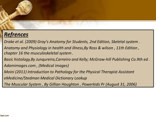 Bones muscle and joints ~ | PPTX