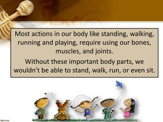 Bones muscle and joints ~ | PPTX
