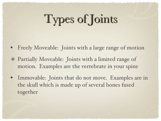 Bones, Muscles And Joints | PPT