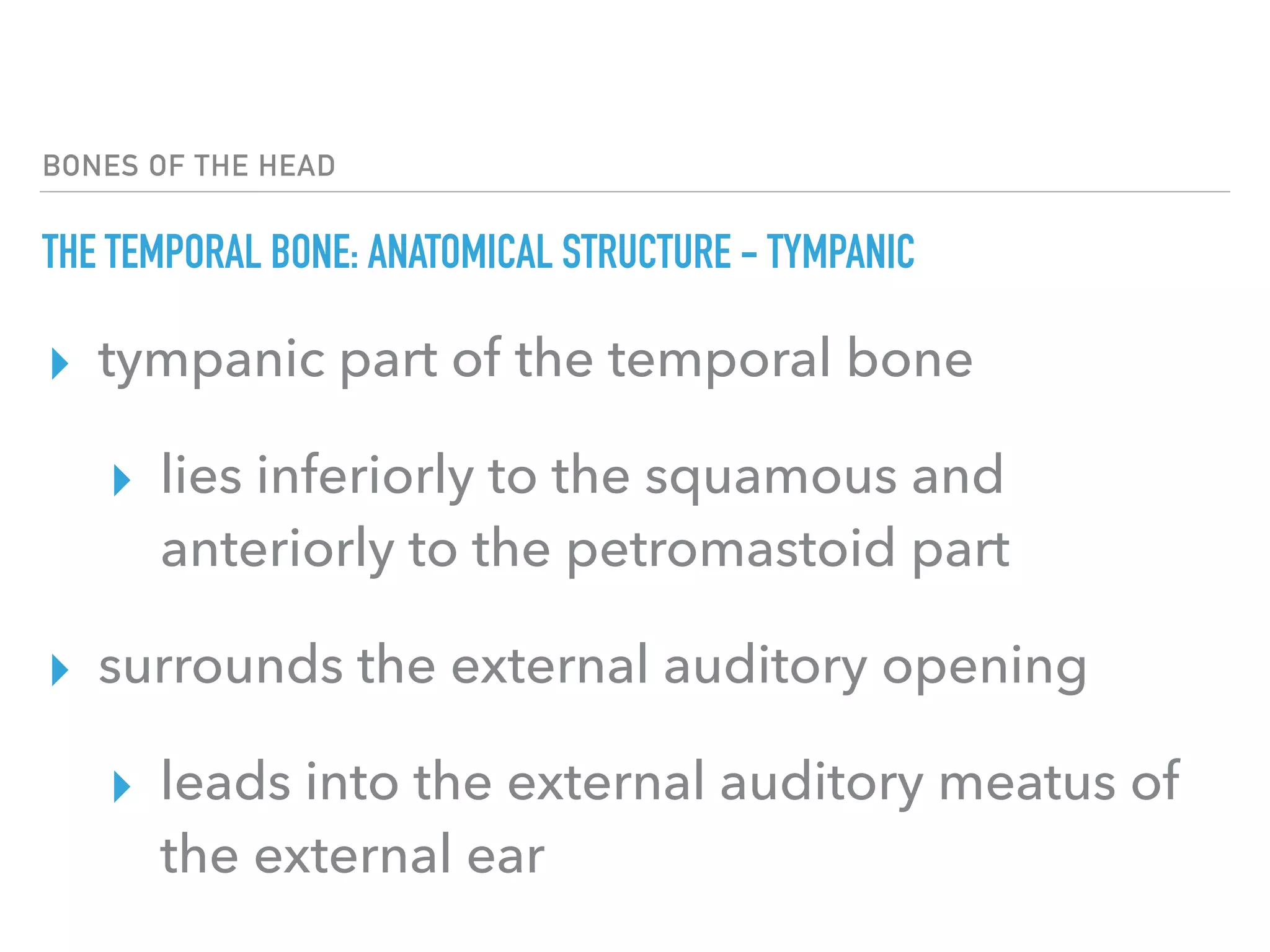 Bones of the head | PDF