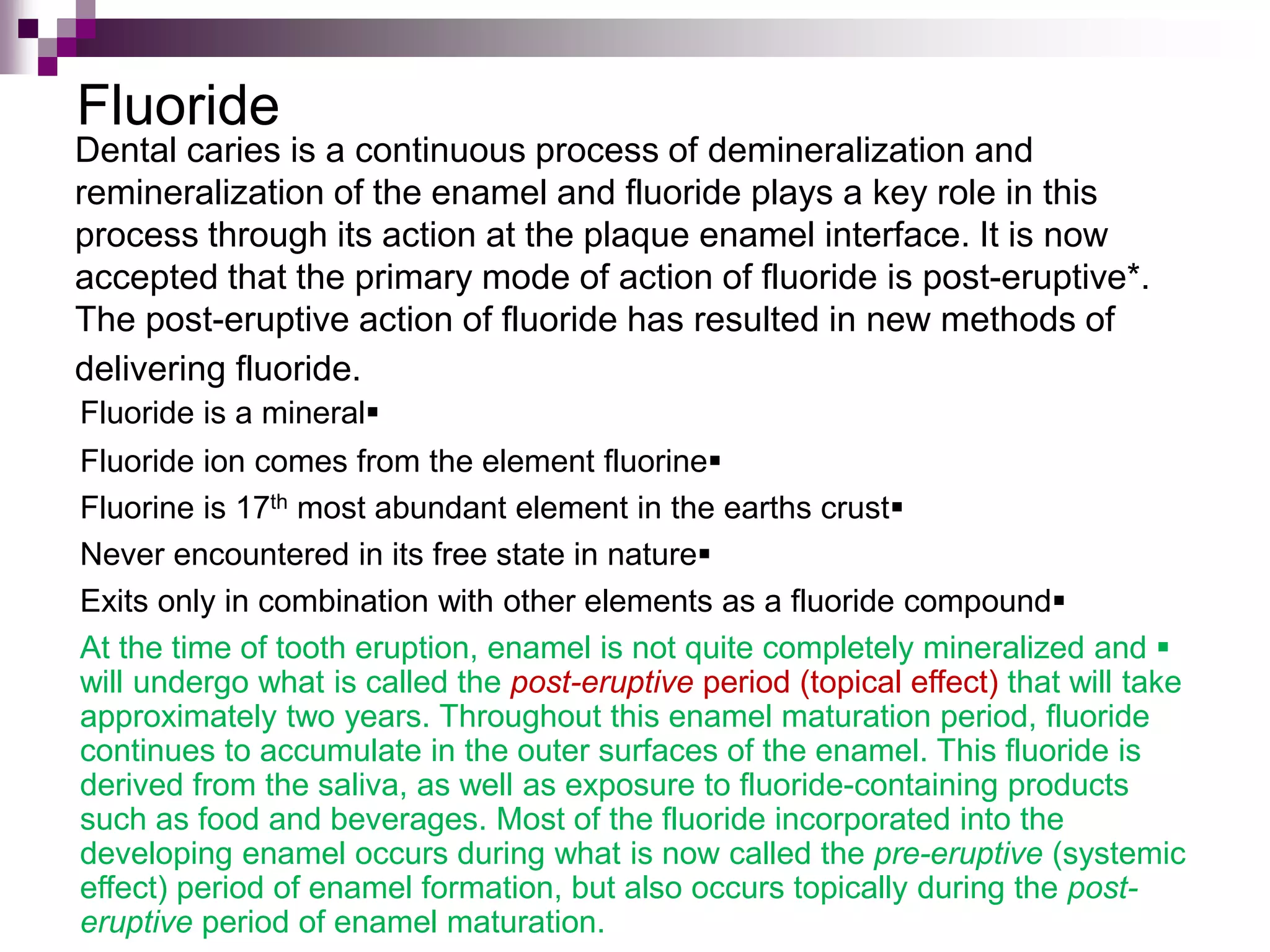 Chemical Composition of Teeth | PPTX