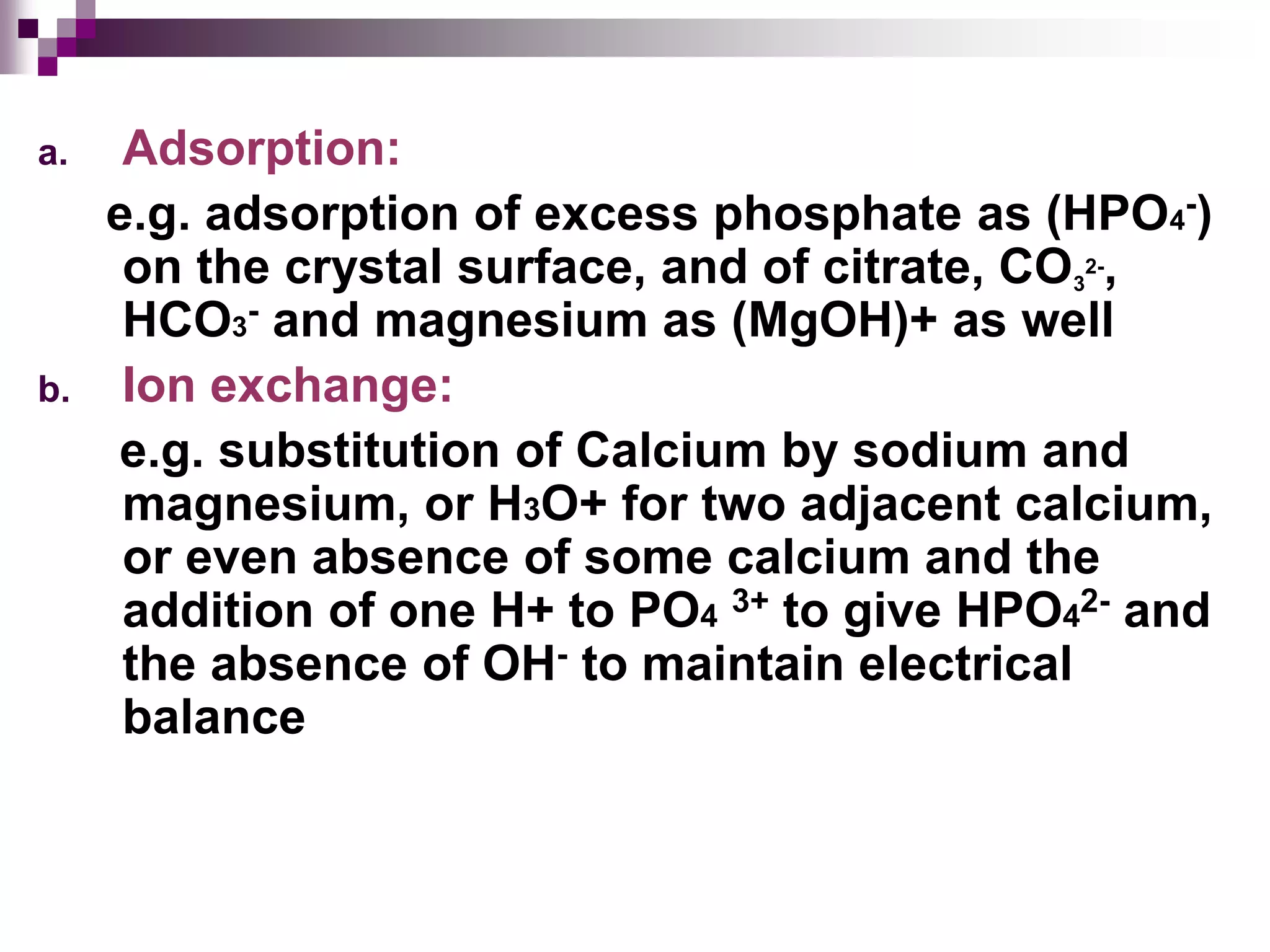 Chemical Composition of Teeth | PPTX