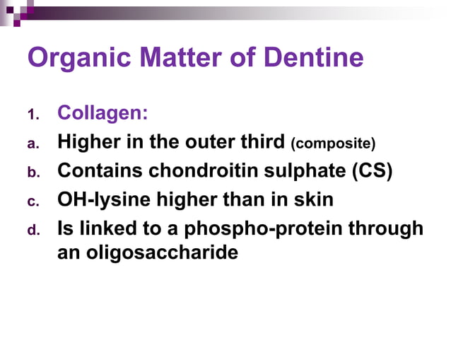 Chemical Composition of Teeth | PPTX