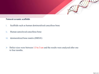 Bone tissue engineering | PDF