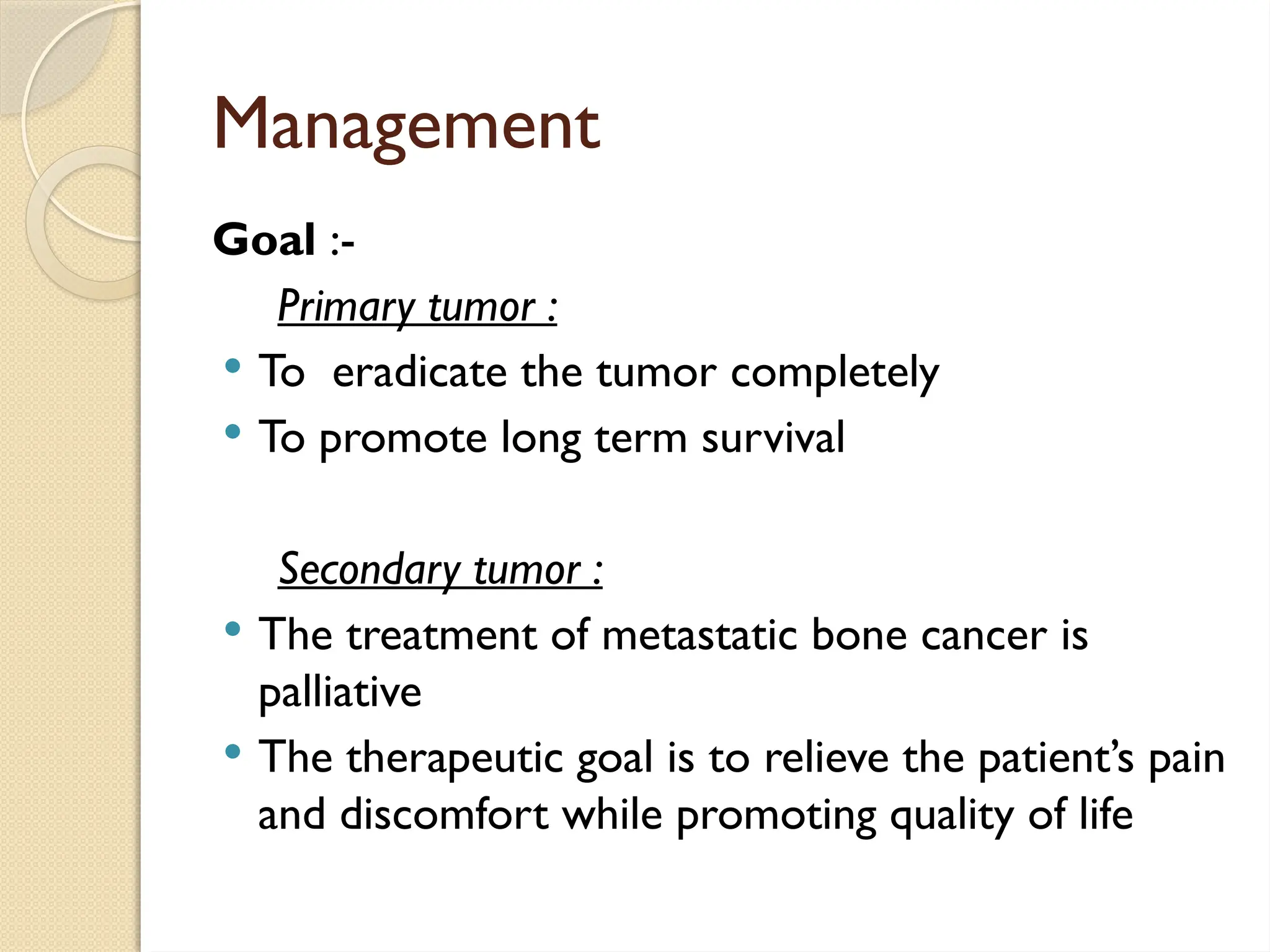 Bone tumor slideshare Especial for nursing students | PPTX