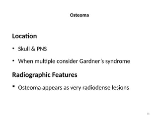 Bone tumor power point presentation. from Department of Radiology | PPTX