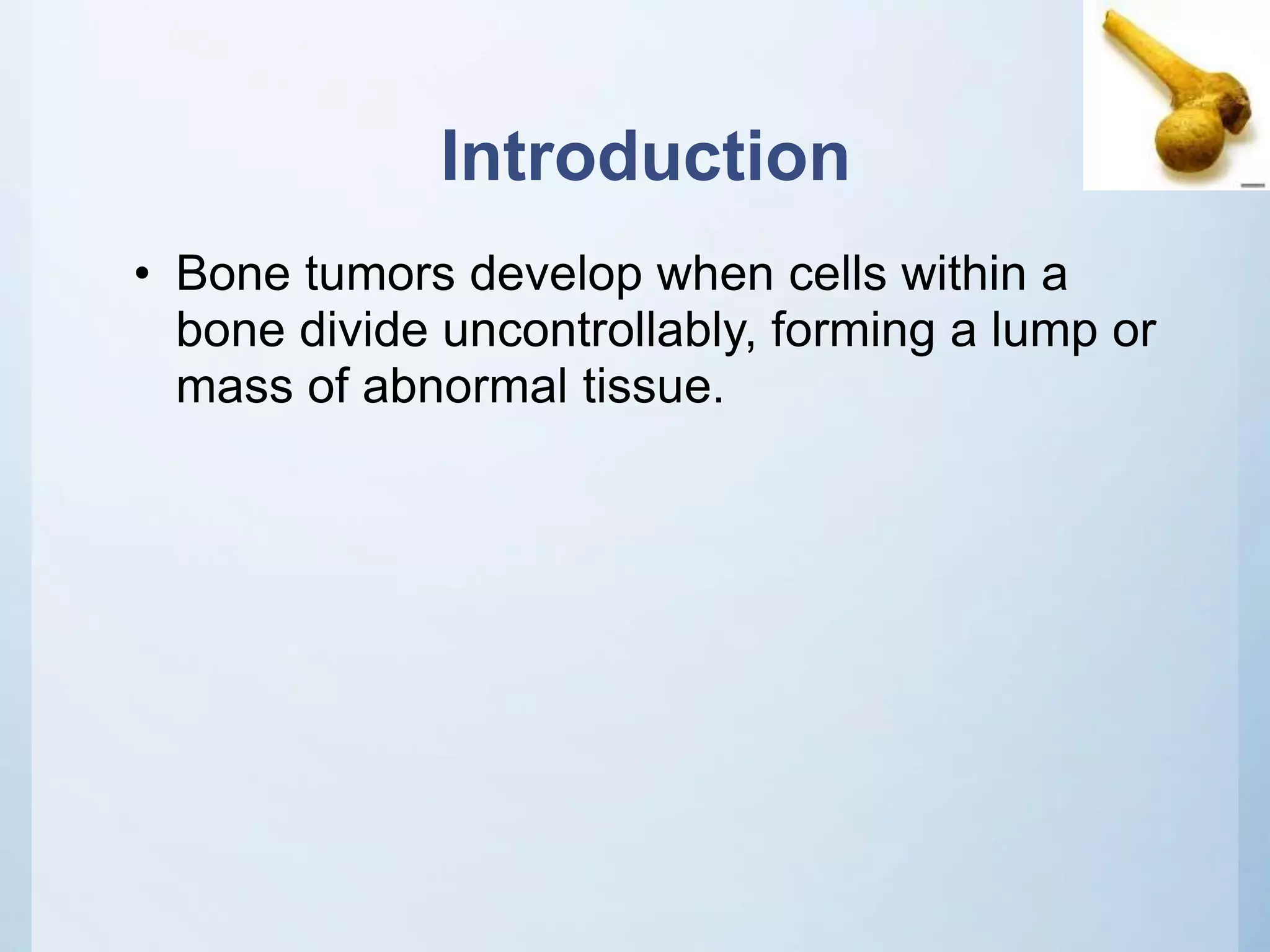 Bone tumors | PPTX