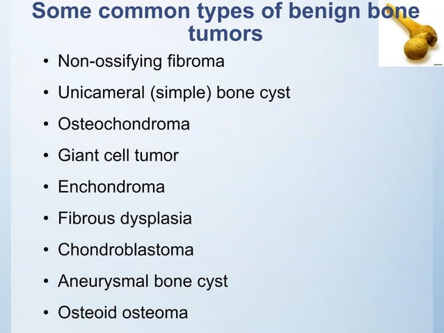 Bone tumors | PPTX | Cancer | Diseases and Conditions
