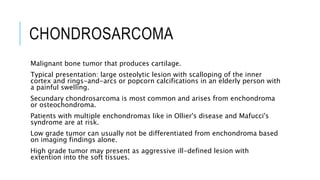 Bone tumors part one | PPTX
