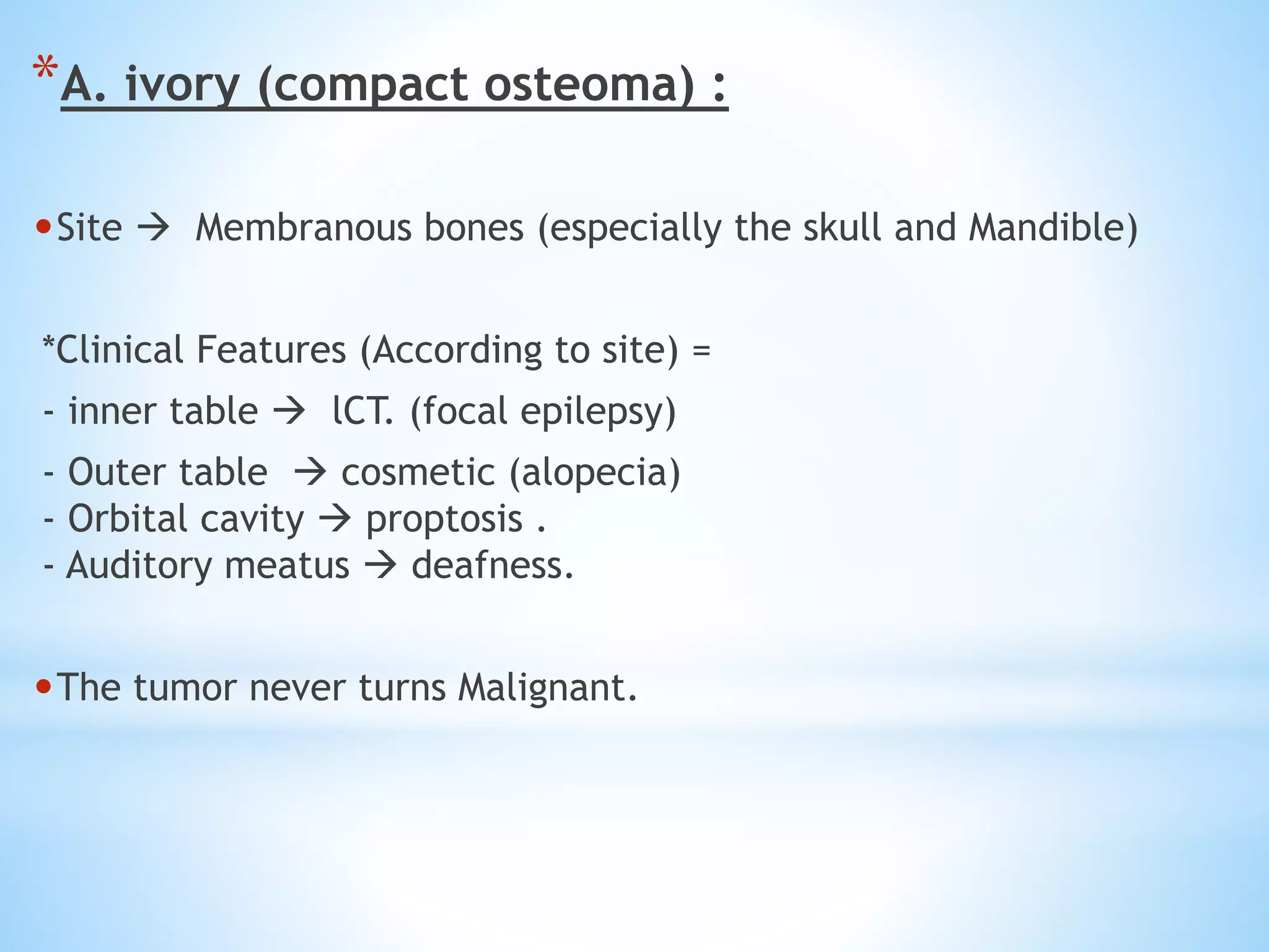 Bone tumors . orthopedics | PPTX