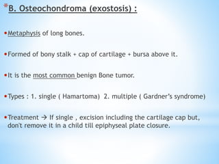 Bone tumors . orthopedics | PPTX