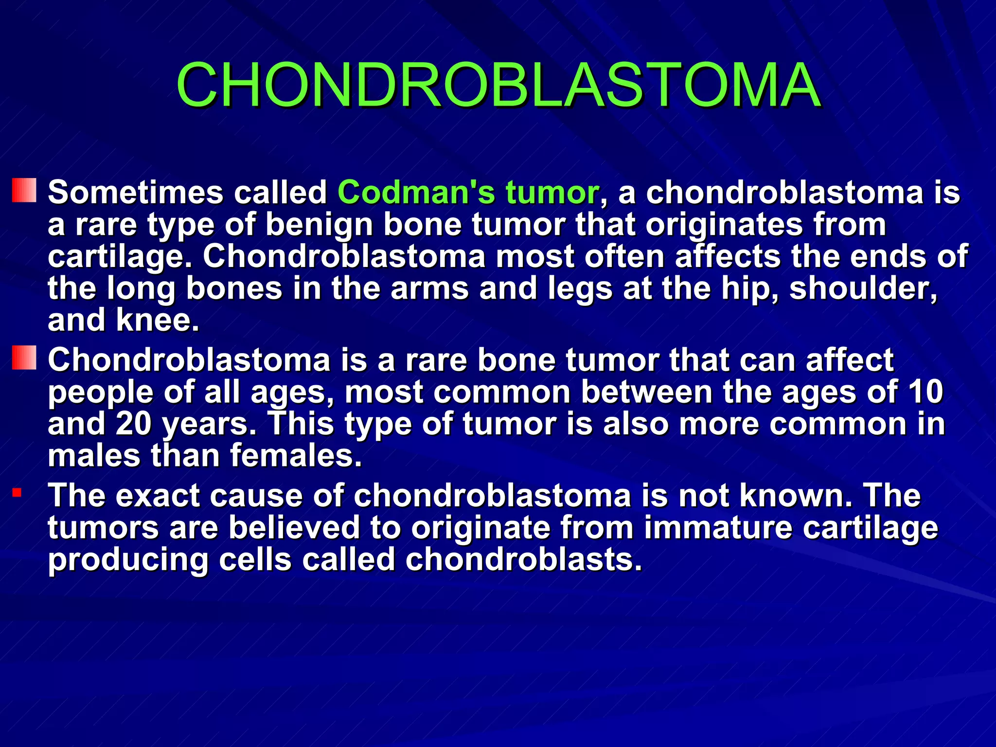 Bone Tumors Benign Ppt | PPT