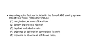 bone tumors final presentation in different sce | PPTX