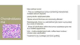 BONE TUMORS introductions classifications | PPTX