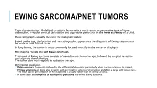 Bone tumors part 2 | PPT