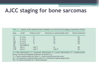 Bone tumor staging systems | PPTX