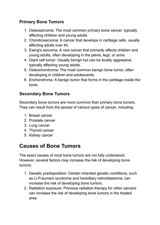 Bone tumors_ types, causes , symptoms and treatment (1).pdf