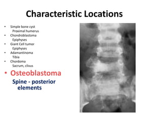 Bone tumour , enchondroma , osteochondroma | PPTX