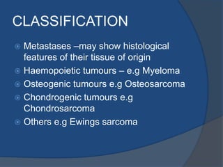 Bone tumours | PPTX
