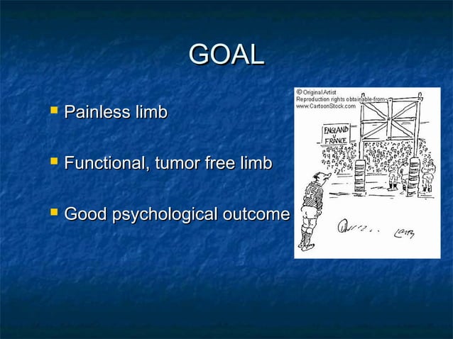 Bone tumours and principles of limb salvage surgery | PPT | Bone and ...