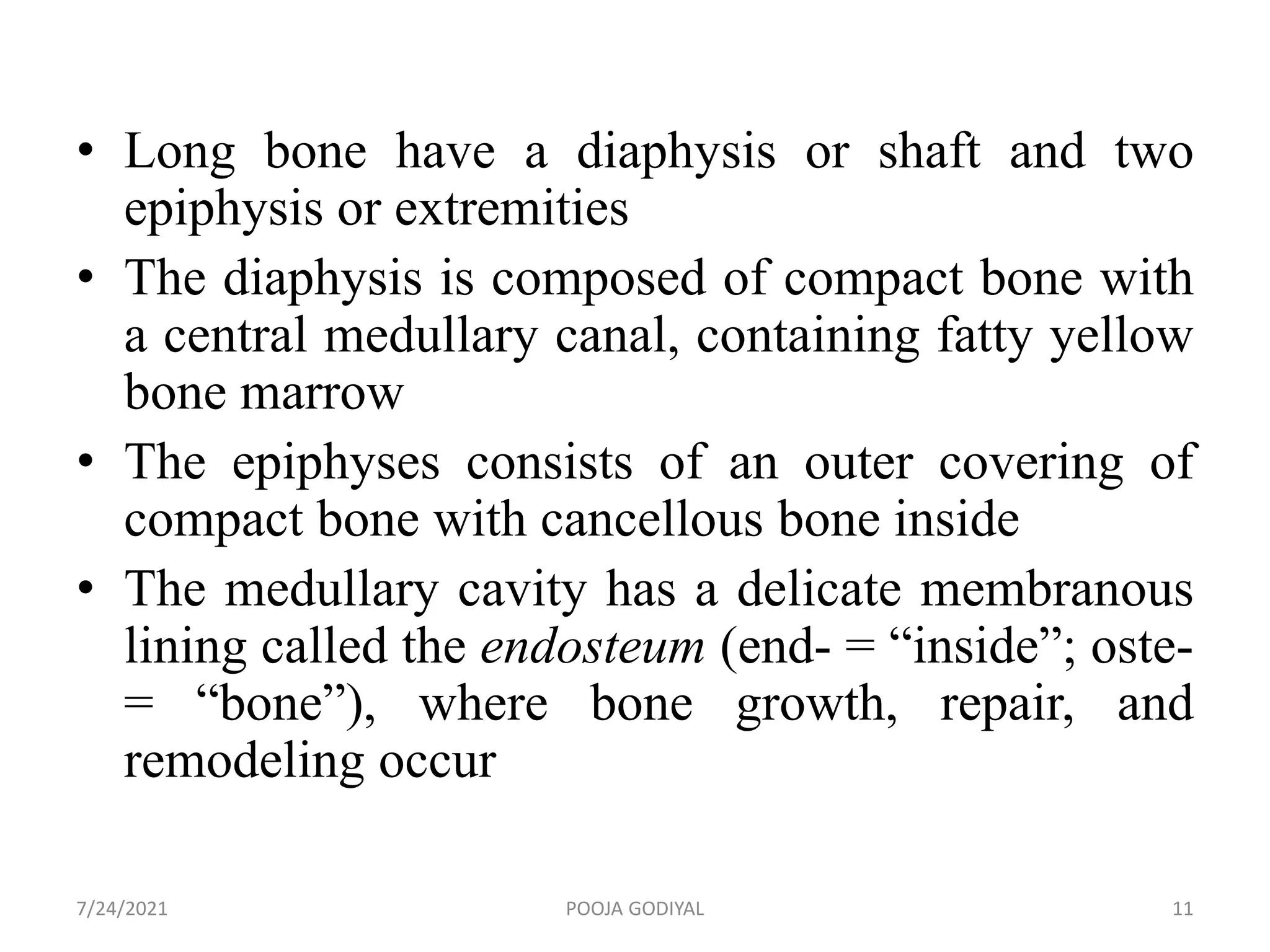 Bone types, Structure, Formation, Growth & Description | PPTX