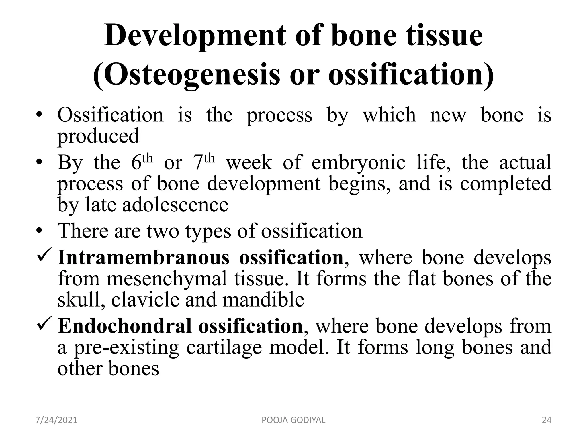Bone types, Structure, Formation, Growth & Description | PPTX