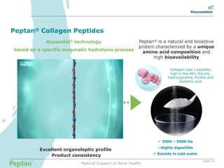 Peptan supports bone health | PPTX