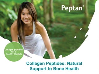 Peptan supports bone health | PPTX