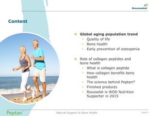 Peptan supports bone health | PPTX