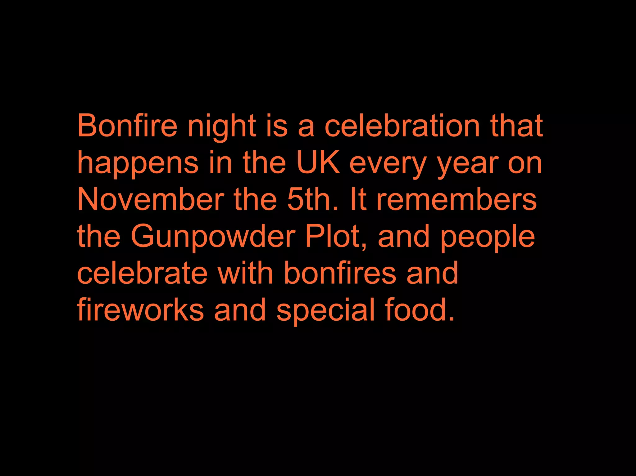 Bonfire Night | PPT
