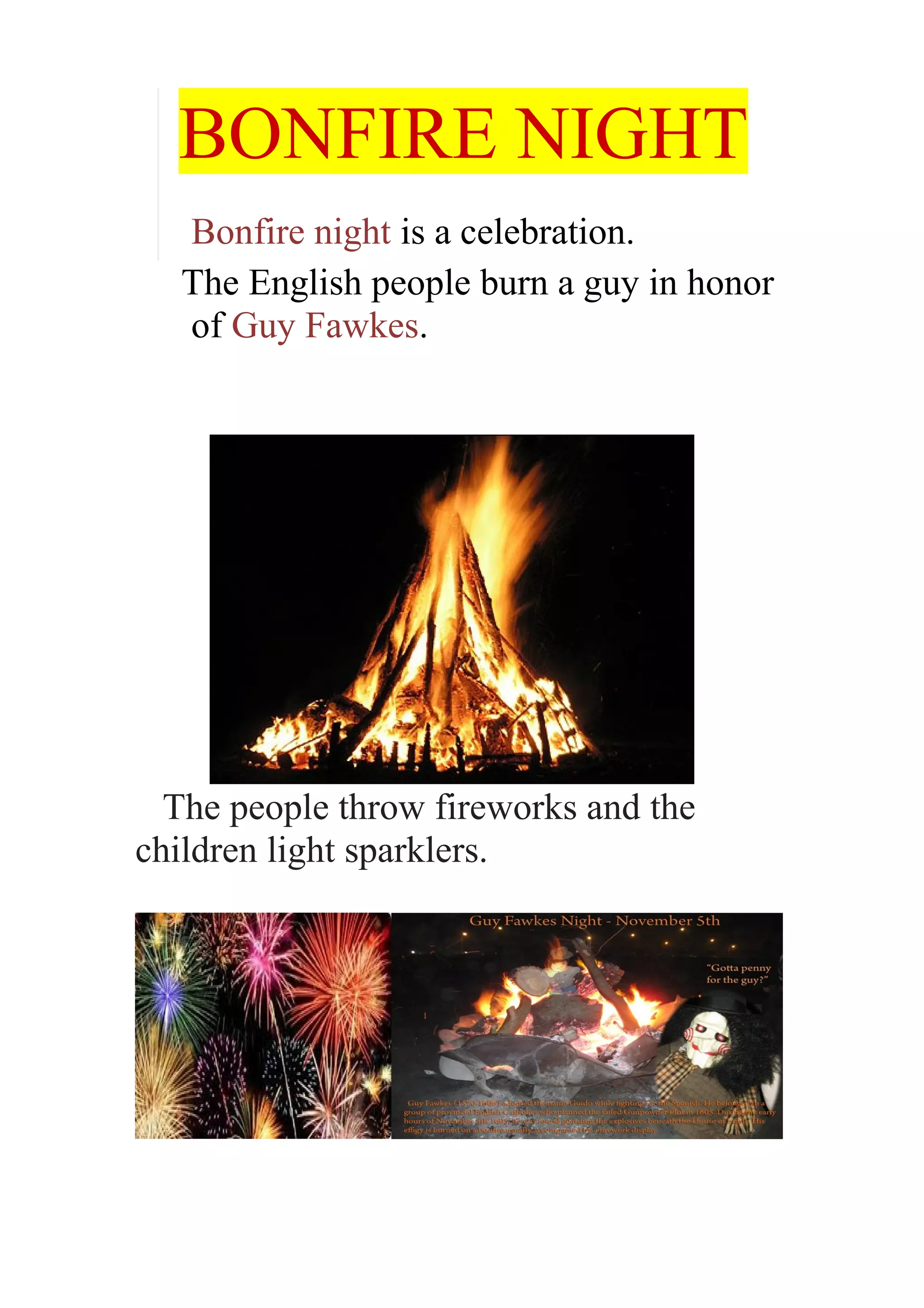 Bonfire night | ODT