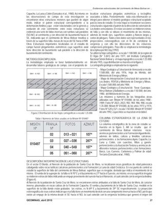 Evidencias Estructurales del Corrimiento de Mesa Bolívar en Santa Cruz ...