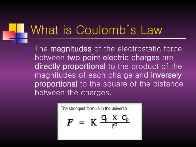 Coulomb's Law | PPT