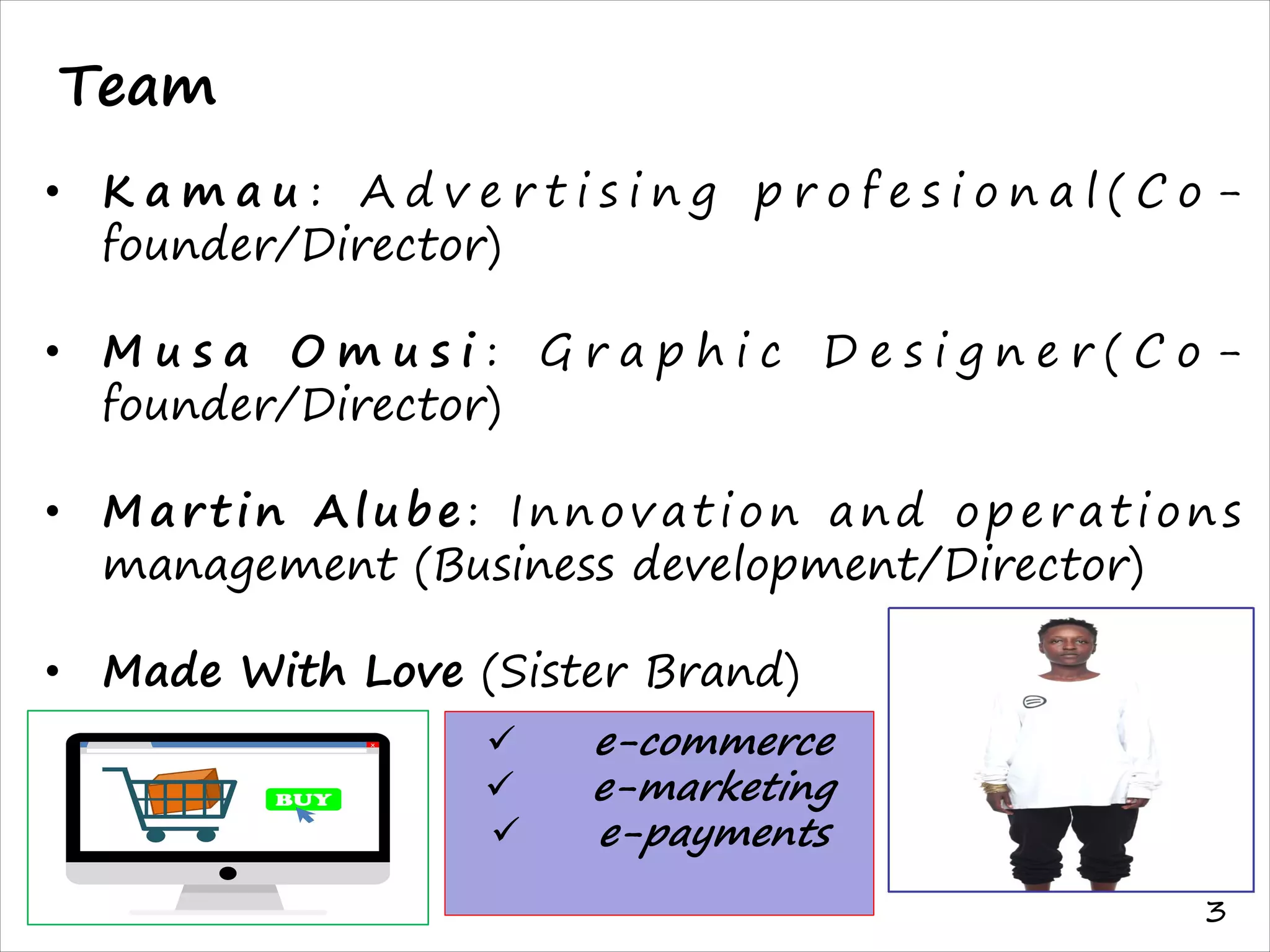 Bongosawa Clothing Kenya presentation | PDF
