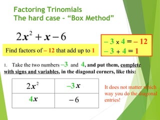 factorization | PPT