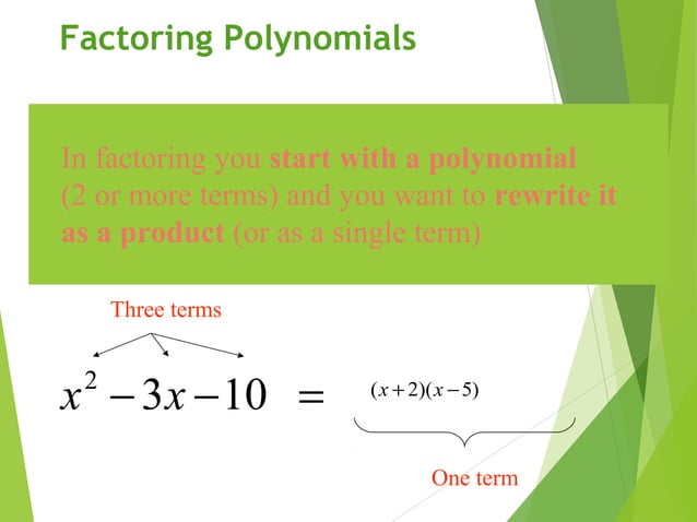 factorization | PPT