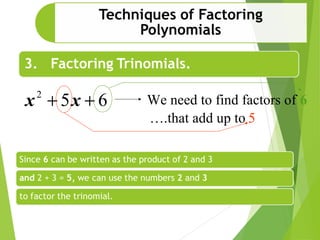 factorization | PPT
