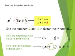 factorization | PPT