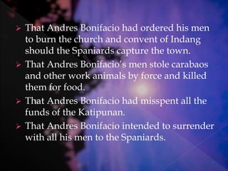 Bonifacio and katipunan | PPTX