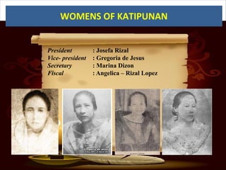 BONIFACIO_KATIPUNAN. SOCSCI. Presentation | PDF
