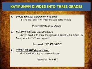 BONIFACIO_KATIPUNAN. SOCSCI. Presentation | PPT