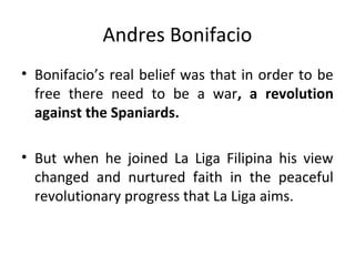 Bonifacio's philosophy | PPT