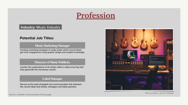 Personal Brand Exploration Presentation Eric Bonilla | PPT